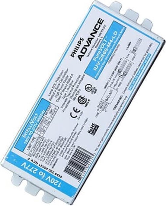 Philips TUV Advance PureVolt Driver IUV-2S60-M4-LD 913710260202 | bol