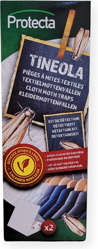 Tineola - Kleermotvallen - 2 stuks | bol
