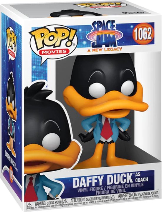 Funko POP! Space Jam 2 - Daffy Duck as Coach #1062 | bol.com