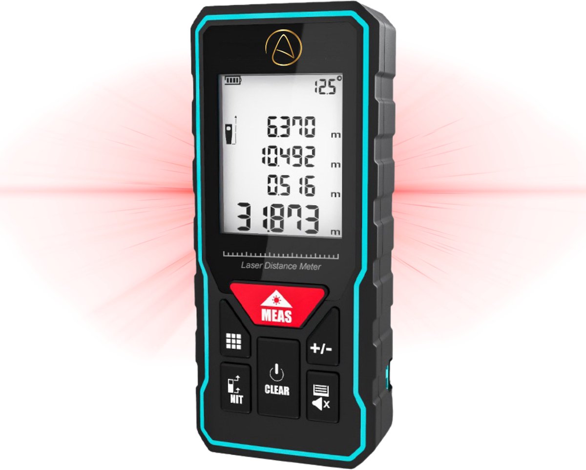 Arvona Laser Meetlint - Lijnlaser Afstandsmeter - Professioneel ...
