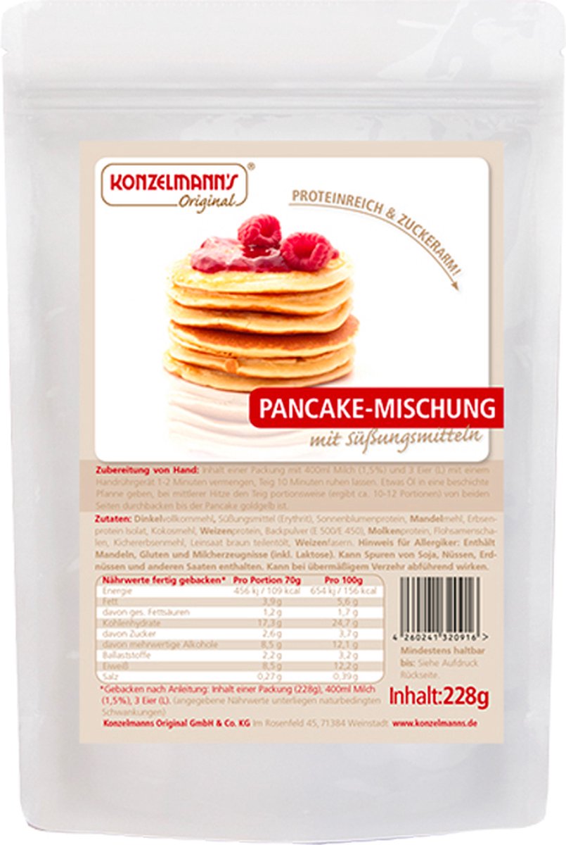 Konzelmann's Pannenkoeken Mix | bol.com