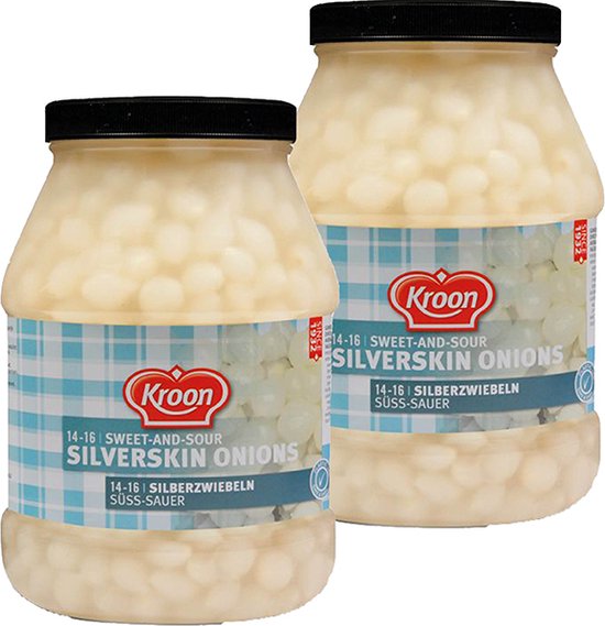 Zilveruitjes, 2x2.4ltr, Van Der Kroon, Horecaverpakking | bol