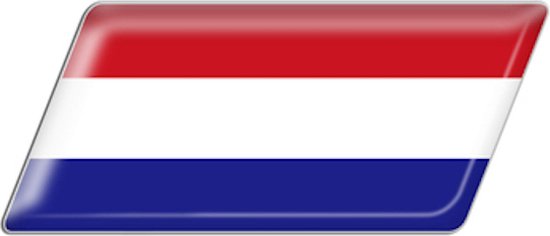 Vlag sticker - autostickers - autosticker voor auto - bumpersticker ...
