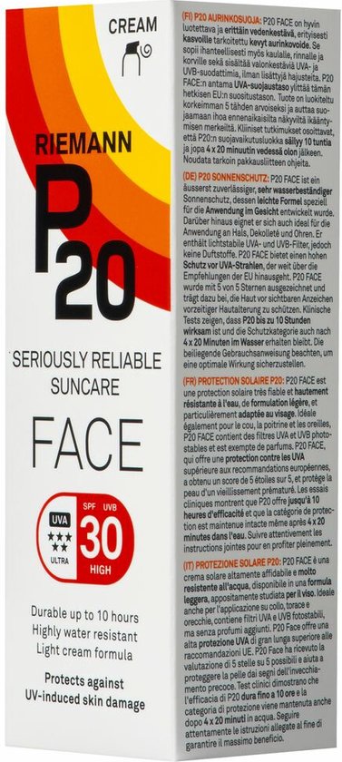 2x P20 Original Face Cream SPF 30 50 gr | bol