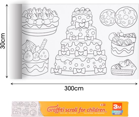 Tekenrol - Creative - Tekenrol Stick - Gebak Tekenrol - Taarten ...