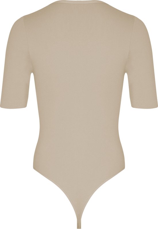 Magic stringbody korte mouw - Everybody shortsleeve - XXL - beige | bol