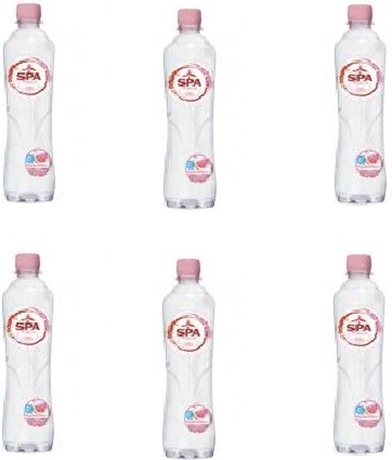 Spa Touch sparkling grapefruit 50 cl per petfles, krimp 6 flessen | bol