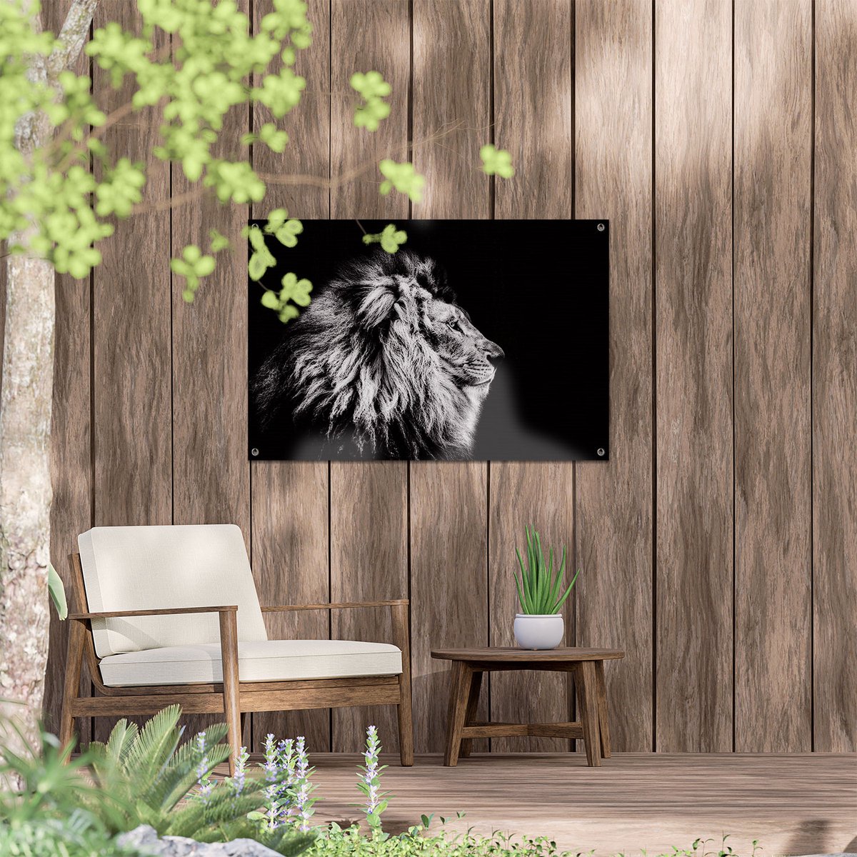 Gars Affiche de jardin Plage Tropicale Transparente à la Mer Bleue ...