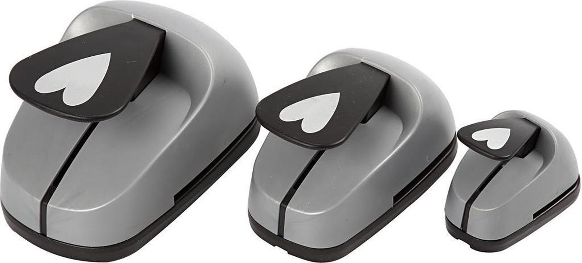 Ponsen set. hart. afm 25+49+75 mm. 3 stuk/ 1 doos | bol.com