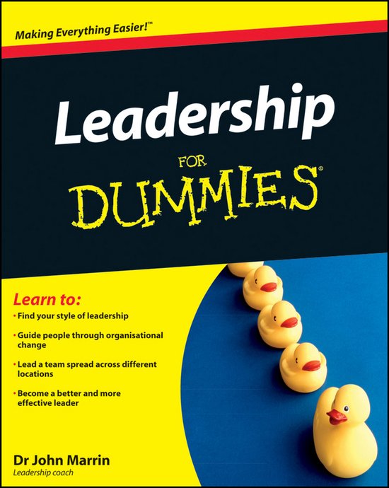 Leadership For Dummies, John Marrin | 9780470972113 | Boeken | bol.com