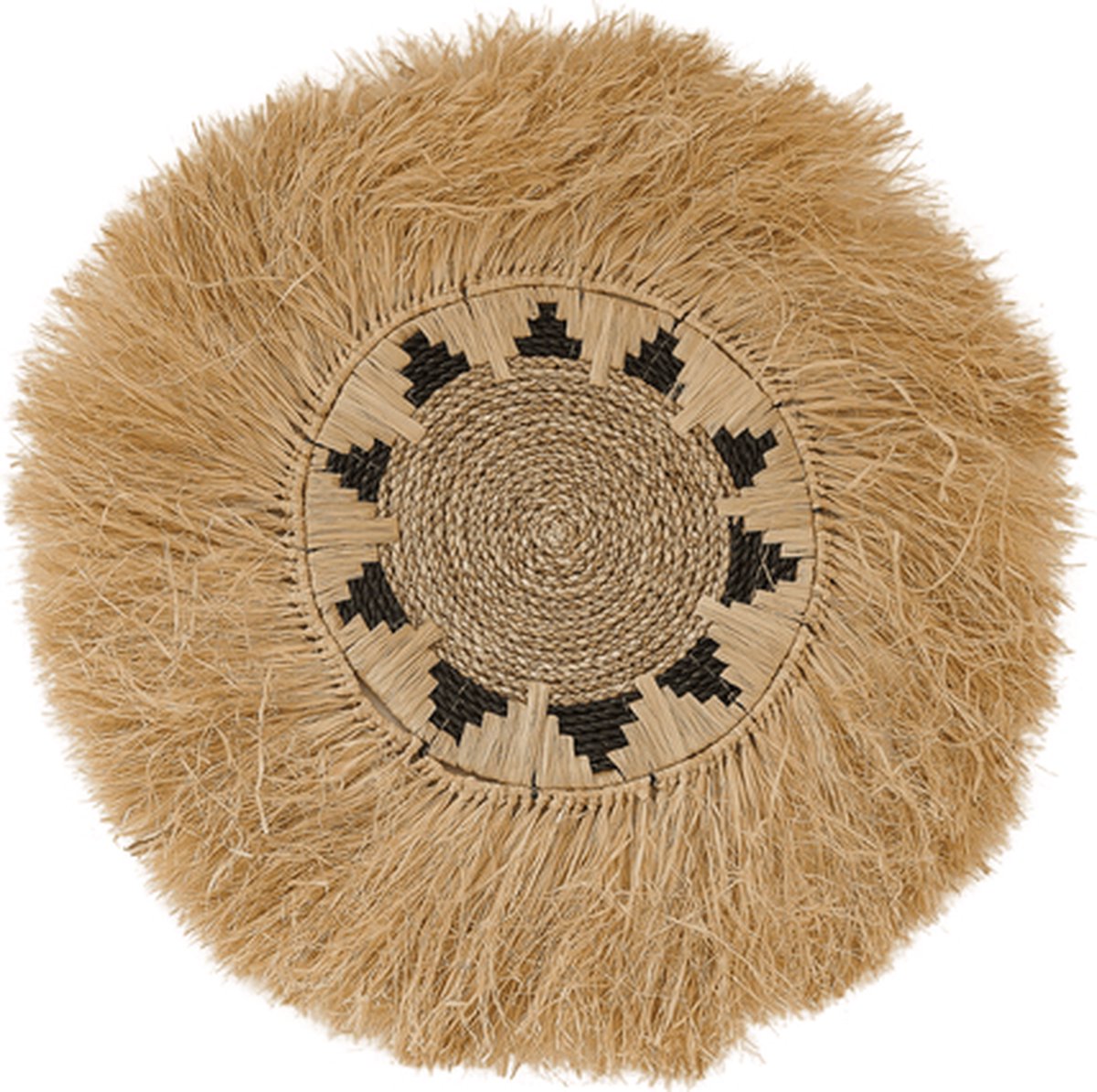 Décoration murale Ronde - Bamboe Jonc de Mer - Décoration murale Bali ...