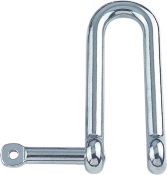 D-sluiting lang met onverliesbare pen 5 mm RVS-316 | bol