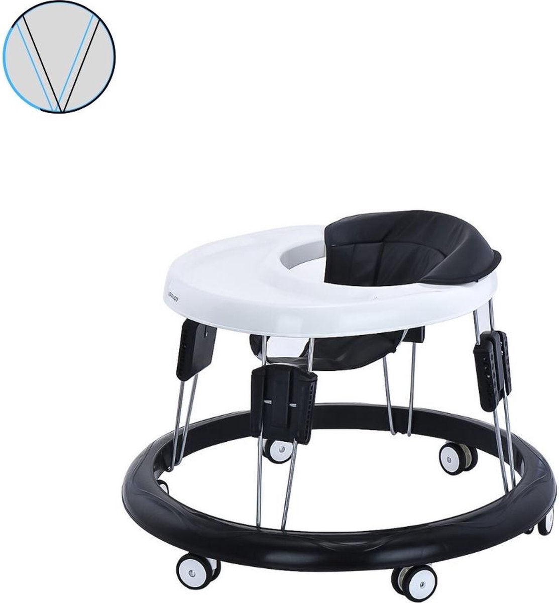 Loopstoeltje Baby – Loopstoel Stille Wielen - Looprek Baby Opvouwbaar ...