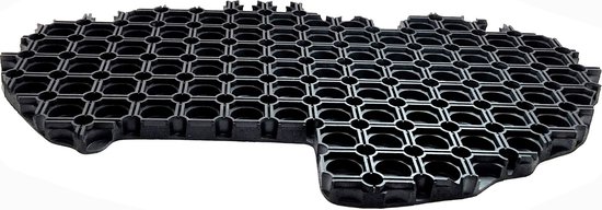 Heute Cosmo - Schoenpoetsmachines - Mat -Rubber - Zwart | bol