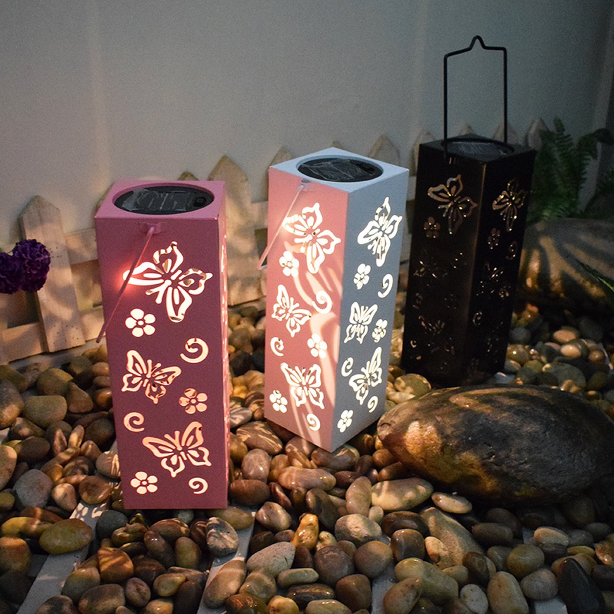Solar Tafel Buitenlamp- Solar Tuinverlichting Zonne Energie met ...