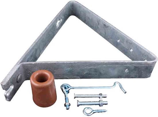 Deurvanger 55 graden RVS-304 | bol.com