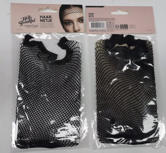 Haarnetje - Zwart - 1 stuks - Om je haar netjes bij elkaar te houden | bol