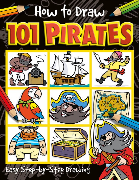 How To Draw 101- How to Draw 101 Pirates, Nat Lambert | 9781801056700 ...