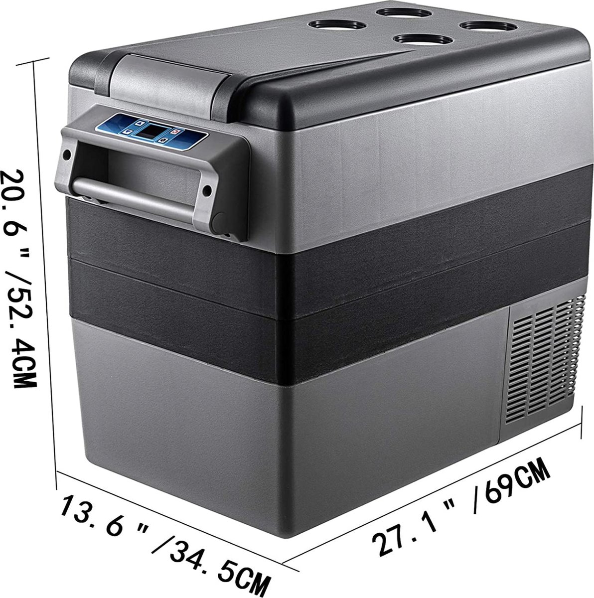 Mara Draagbare Luxe Koelbox - 55-liter - Auto Koelbox - Koelkast - 55 Liter - 220V -... | bol.com