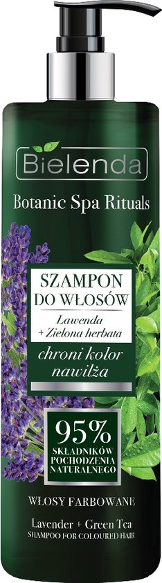 Botanic Spa Rituals shampoo voor gekleurd haar Lavendel + Groene Thee ...