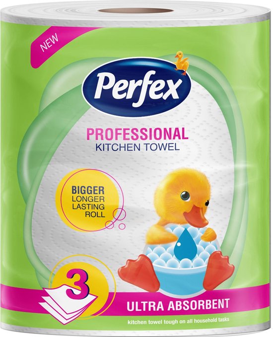 Perfex Jumbo Keukenpapier 3 Lagen | bol