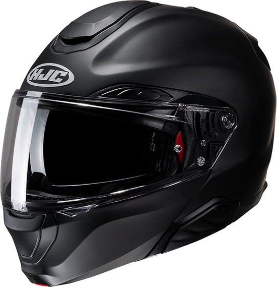 Hjc Rpha 91 Flat Black Matte Black Modular Helmets XL - Maat XL - Helm ...