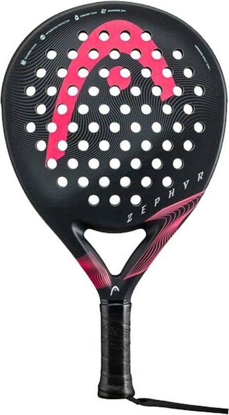 Padel Racket Head Zephyr 2023 Black | bol.com