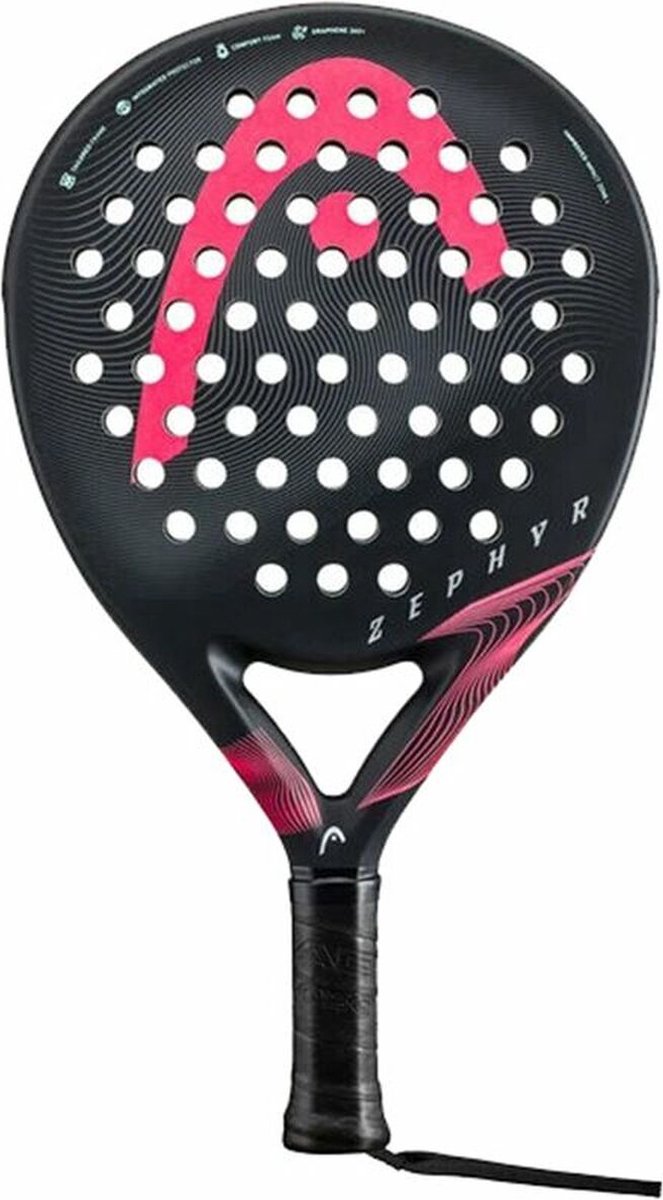 Padel Racket Head Zephyr 2023 Black | bol