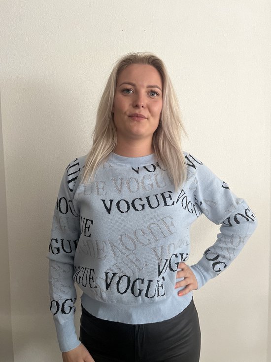 Dames blauwe sweater | bol.com