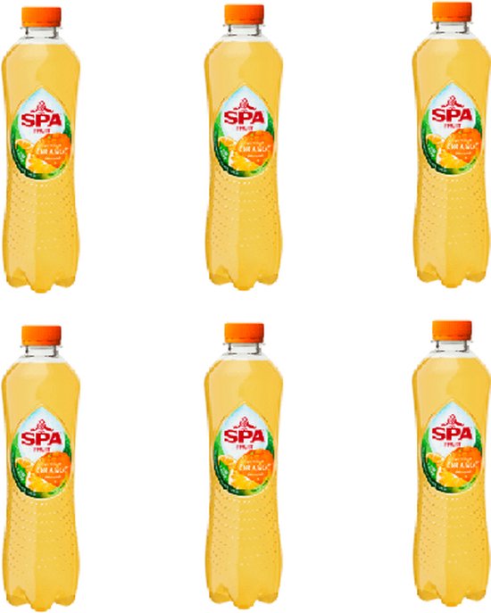 Spa Fruit - Bruisende Orange - 6x40 cl - Low Calorie | bol