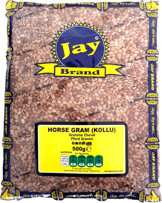 Jay Brand - Horse Gram - Linze - Kollu - 3x 500 g | bol