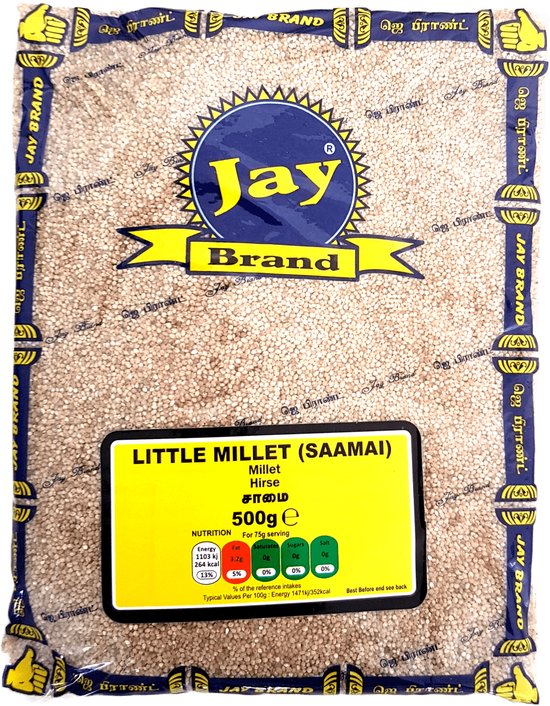 Jay Brand - Kleine Gierst - Little Millet - 3x 500 g | bol