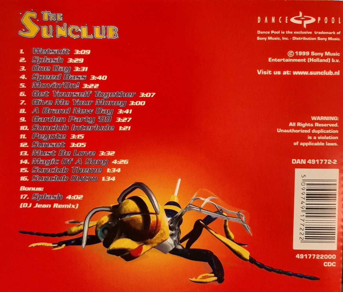 Splash - Sunclub, 1-CD SUNCLUB - SPLASH | Muziek | bol