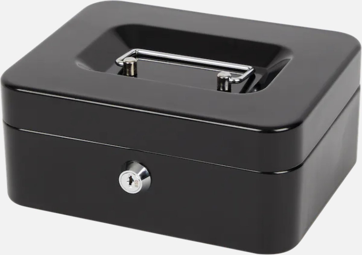 Geldkistje - Geldkistje met sleutel - Geldkist - Roestvrij staal ...