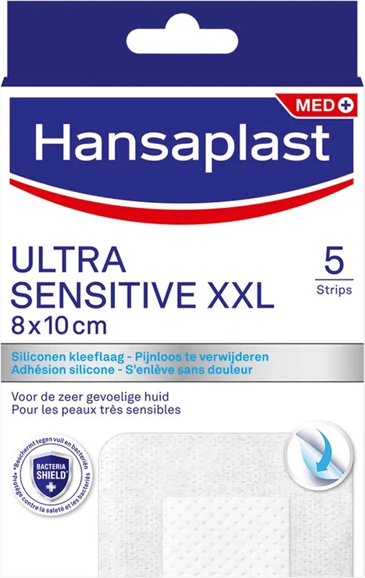 Hansaplast Ultra Sensitive XXL Pleisters - Wondpleisters ...