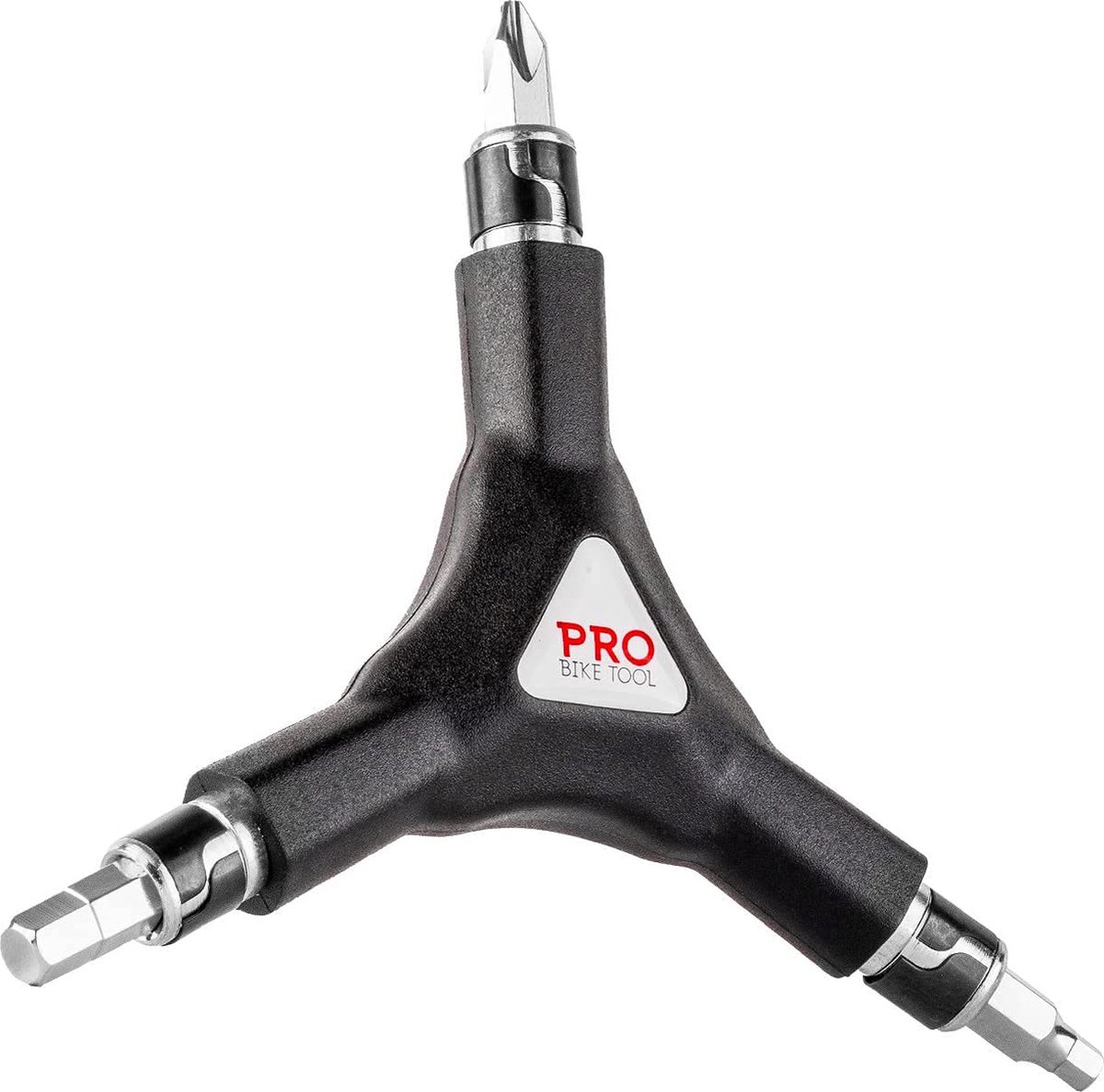 Pro Bike Tool® DRIE ARM Sleutel - 6 in 1 Y Hex - 6 bits - T25 & PH2 ...