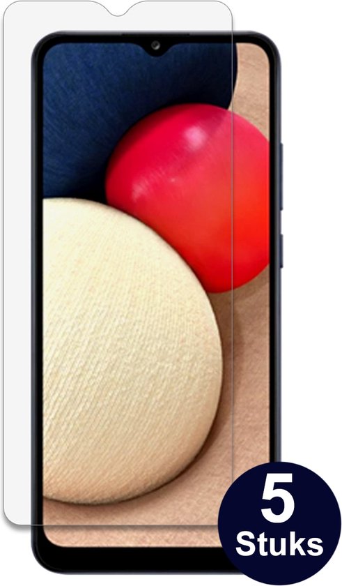 Screenprotector Samsung Galaxy A02S Screen Protector Beschermglas - 5 stuks | bol