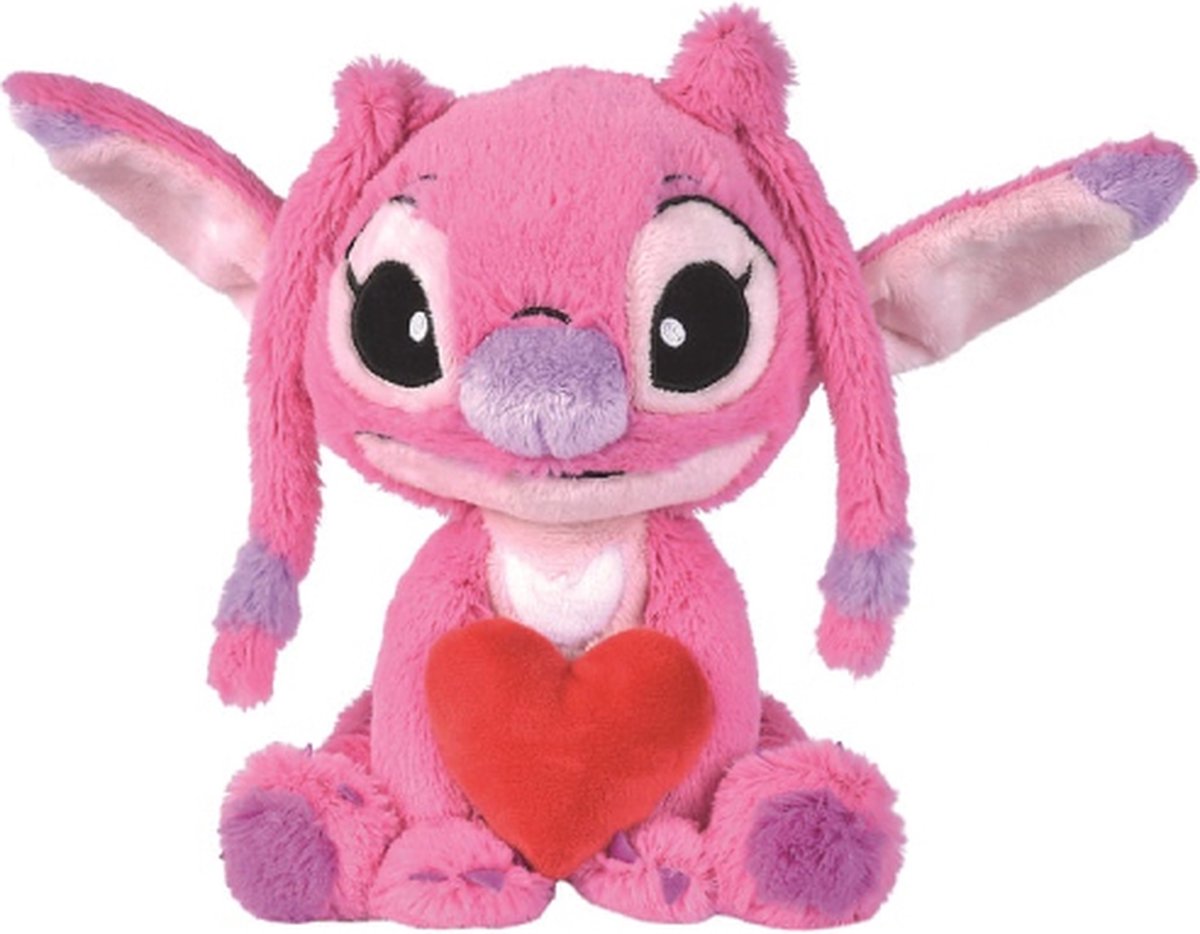 Angel met Hartje Disney Lilo & Stitch Pluche Knuffel 25 cm {Disney ...