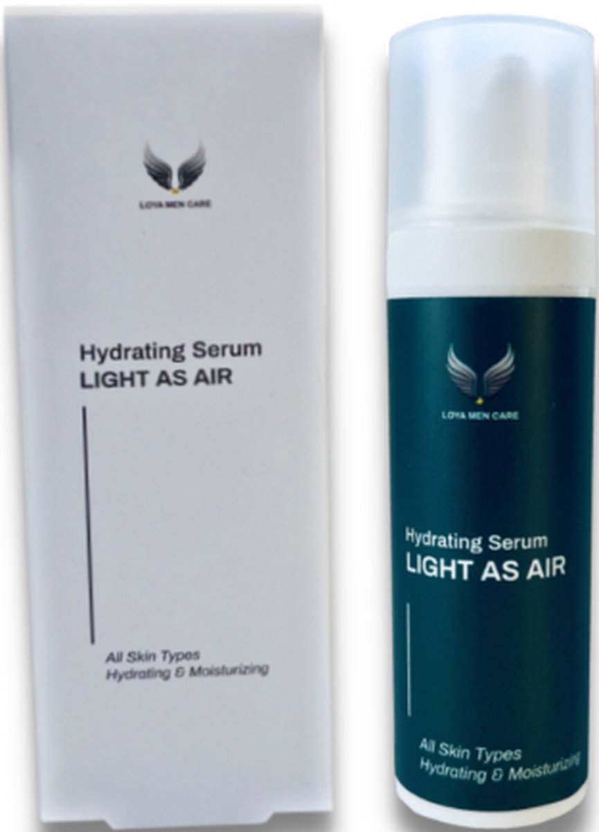 Loya Men Care - LIGHT AS AIR - Hydrating Serum - Hydraterende Serum ...