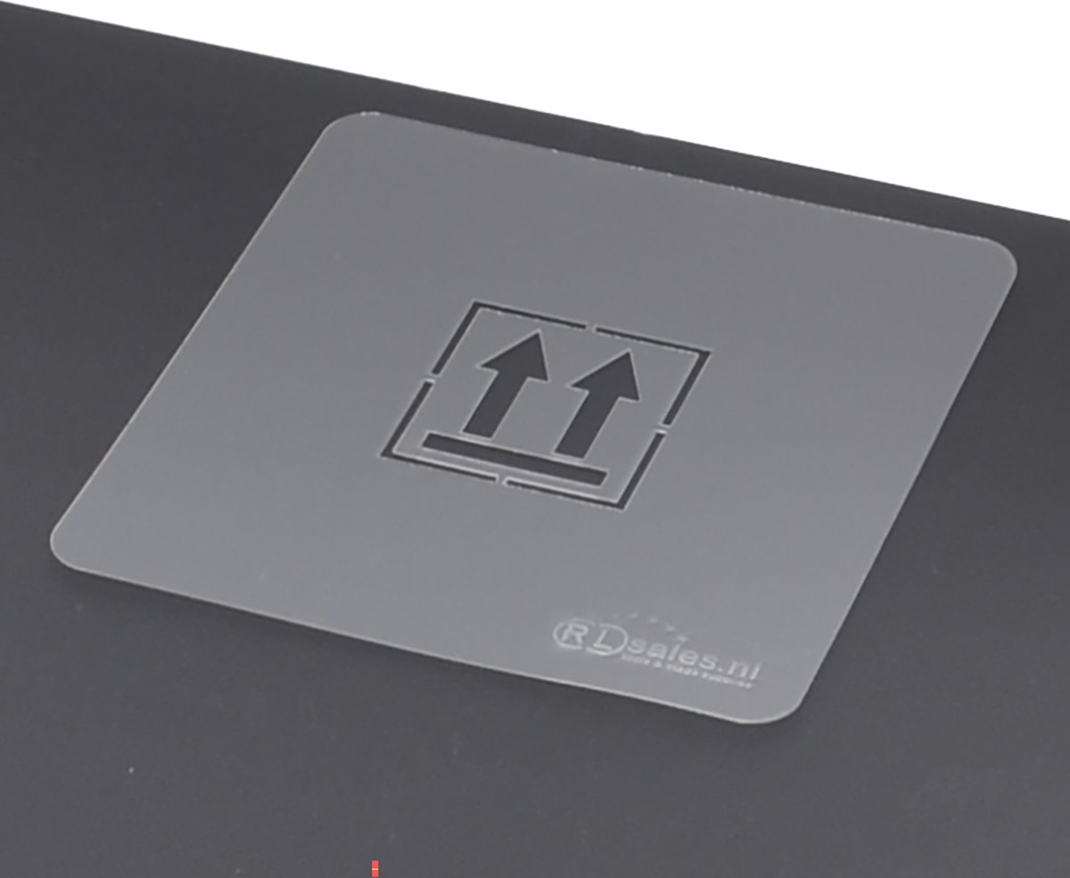 Sjabloon symbool: THIS SIDE UP - 50mm hoog | bol.com