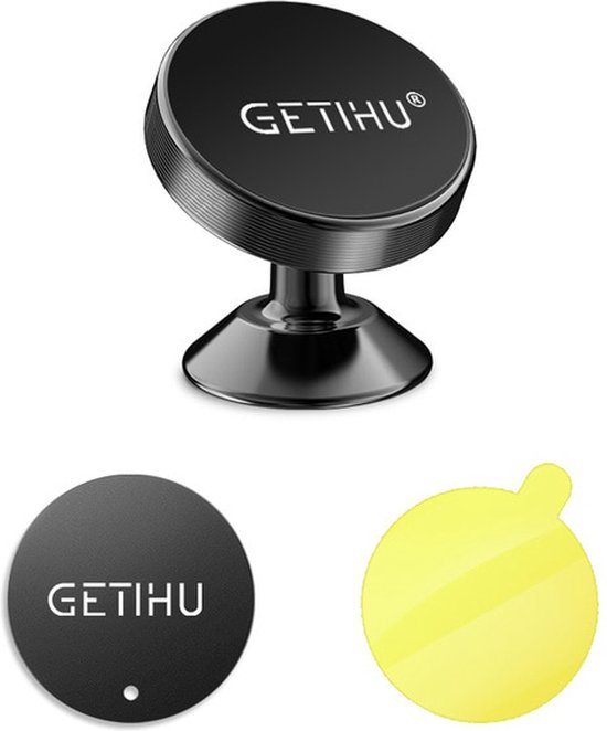 Getihu telefoonhouder auto magnetisch - Zwart | bol