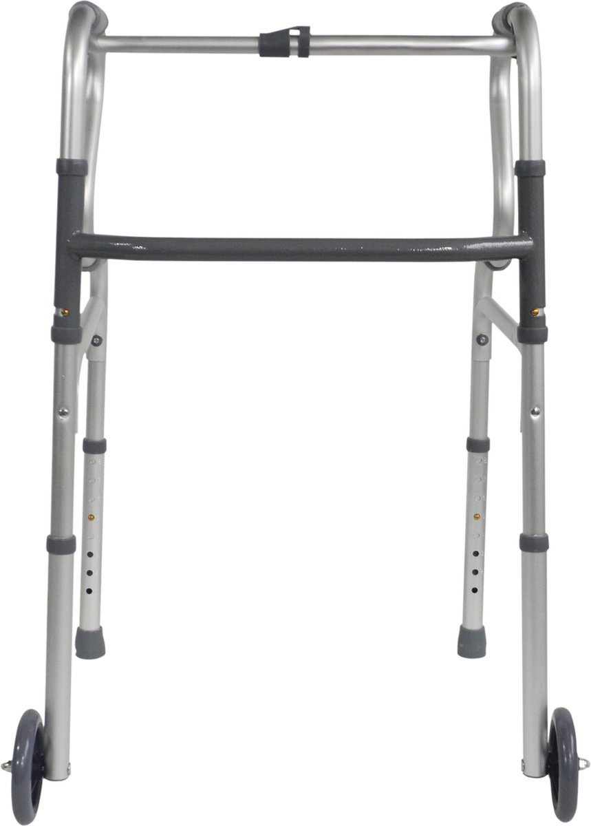 Looprek inklapbaar met sta op functie en wielen | bol