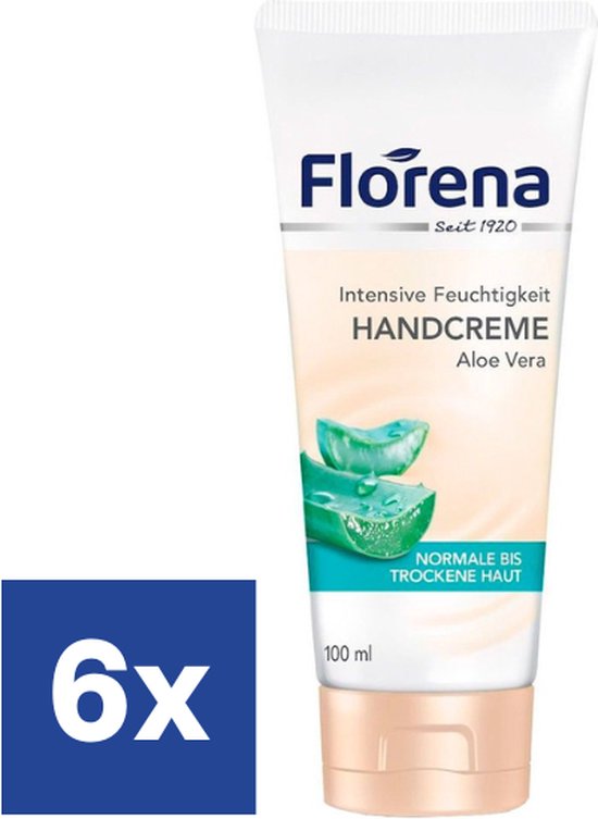 Florena Aloë Vera Handcrème - 6 x 100 ml | bol.com
