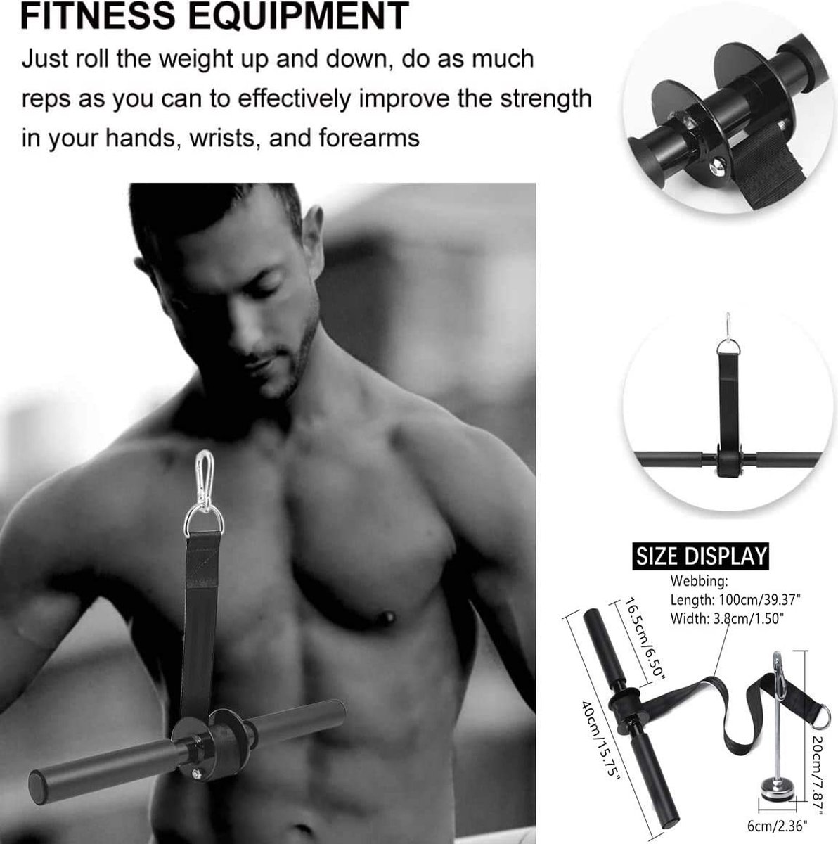 Onderarm Wrist Blaster Roller Trainer, armkrachttraining ...