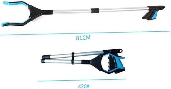 Grijper met Magneet - Opvouwbare Grijparm - Draaibare Kop Afvalgrijper ...