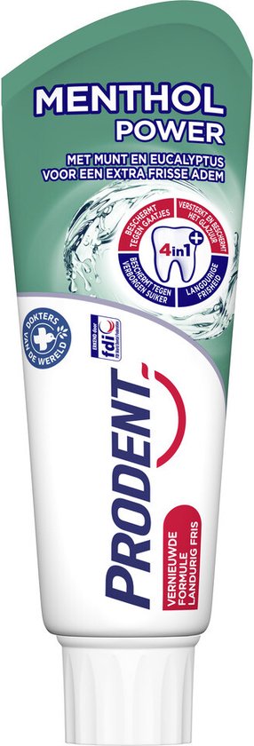 Prodent Tandpasta - Menthol Power - 6 x 75 ml | bol
