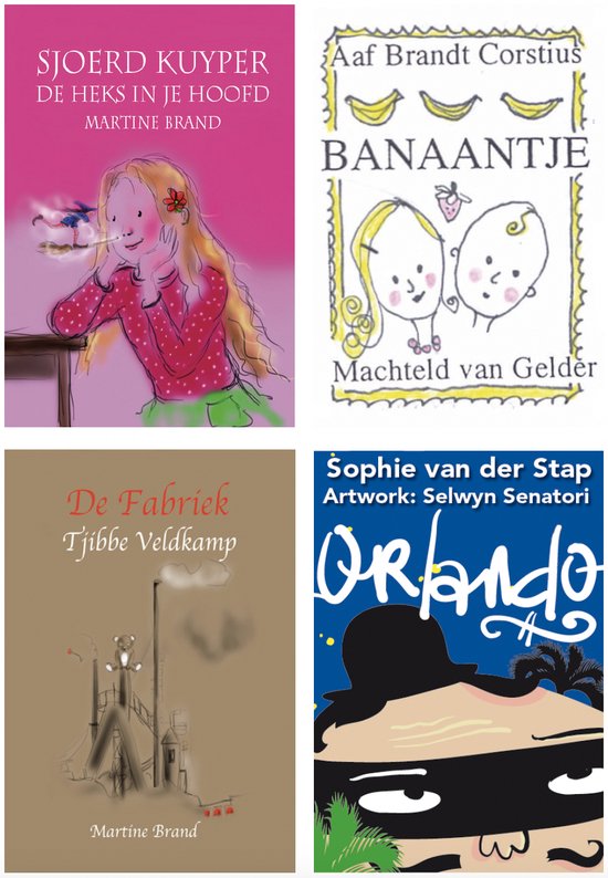 MatchBoox - Kinderboeken Serie 1 - Unieke handgemaakte uitgave verpakt ...