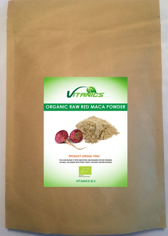 Biologische Rode Maca Poeder 300g | bol