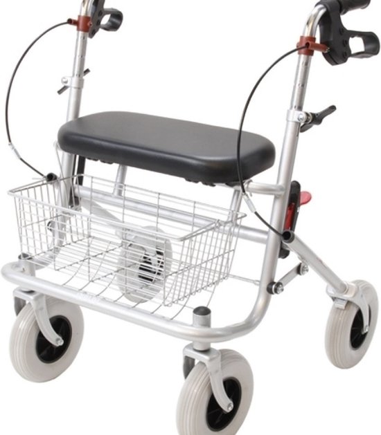 Rollator Basic Provo Extra Small Zilvergrijs | bol.com