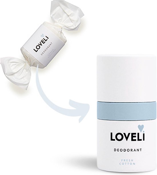 Loveli Deodorant Fresh Cotton Navulling 25 gr | bol.com